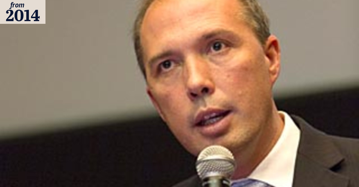 Health minister Peter Dutton says Medicare spending unsustainable