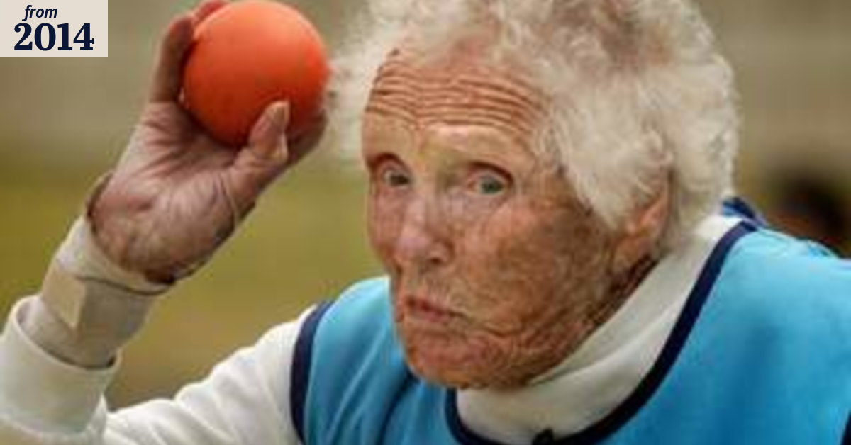 Masters athlete Ruth Frith dies aged 104