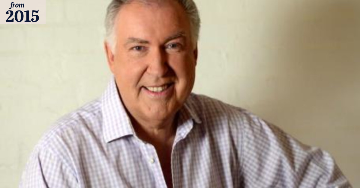 The return of TV funny man Steve Vizard