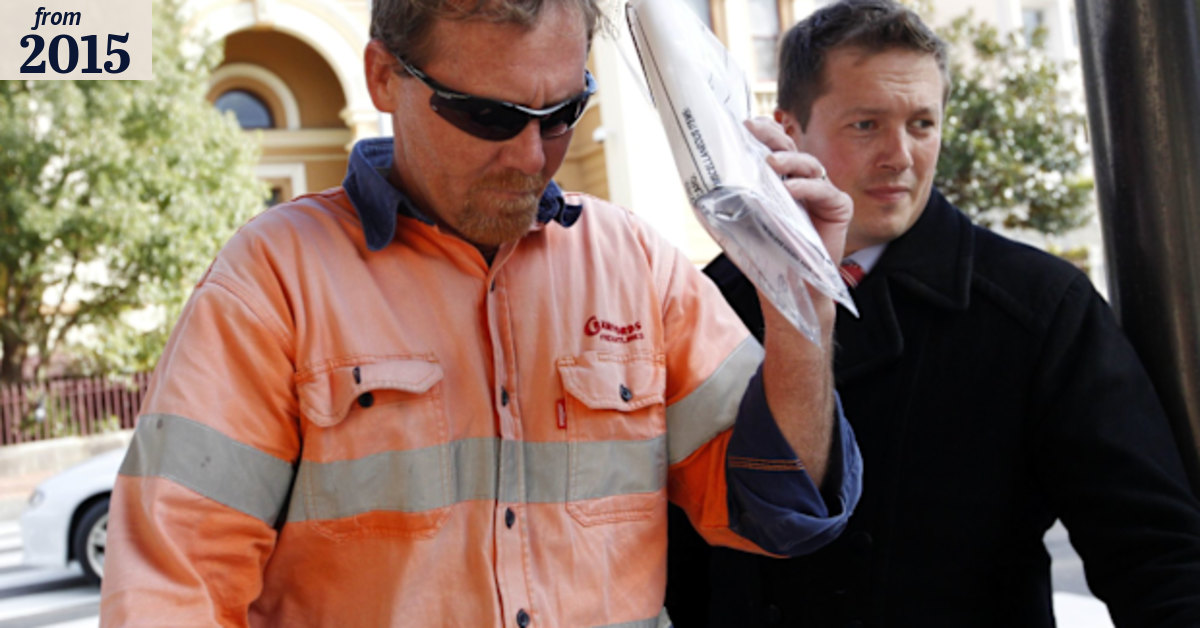 Geoffrey Strong killed colleague after minor forklift prang, police say