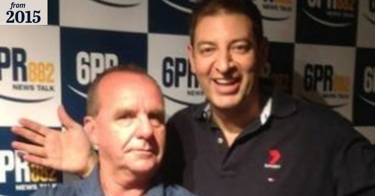 6PR's Steve Mills and Basil Zempilas surge into breakfast bronze