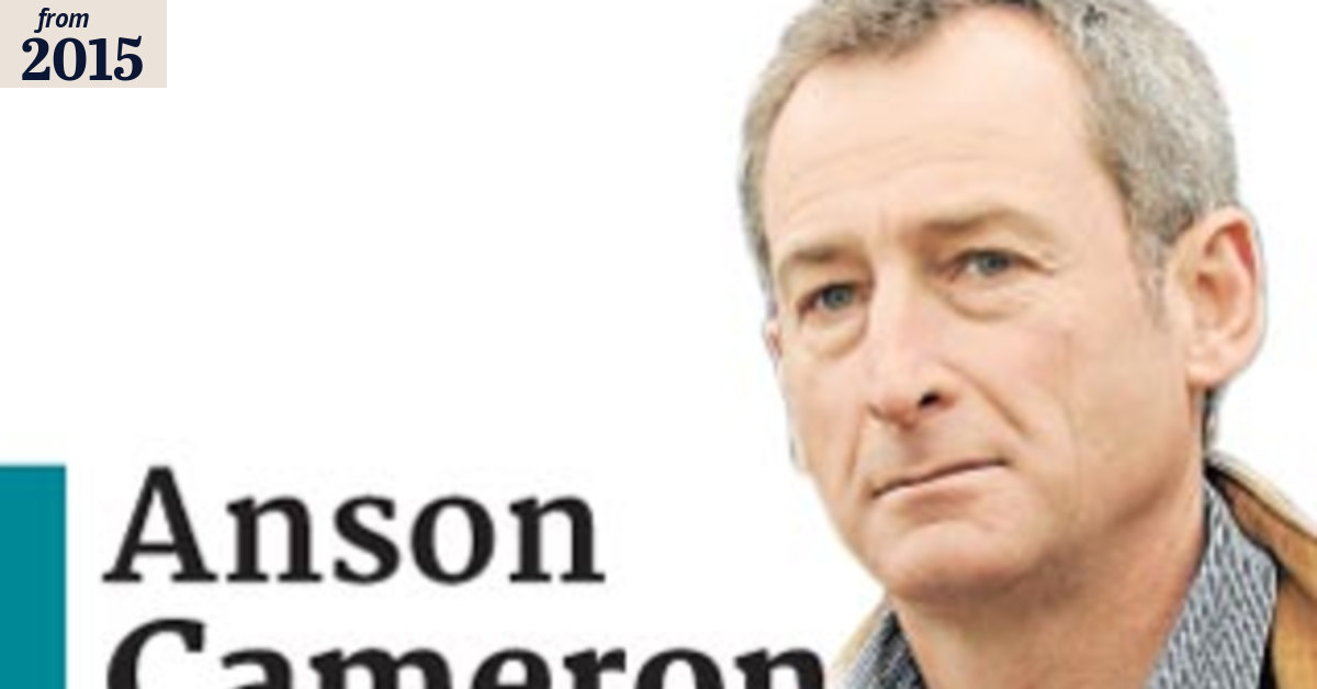 On the writers' festival circuit, Anson Cameron's brain starts to ...