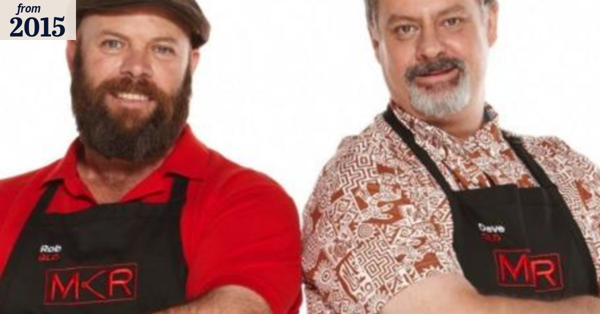 My Kitchen Rules 2015 episode 14 recap: Rob and Dave bring blokey love