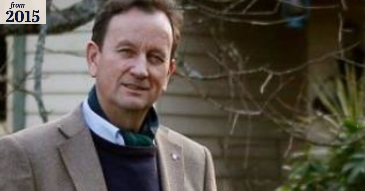 Plotlines: Richard Barley returns for talk