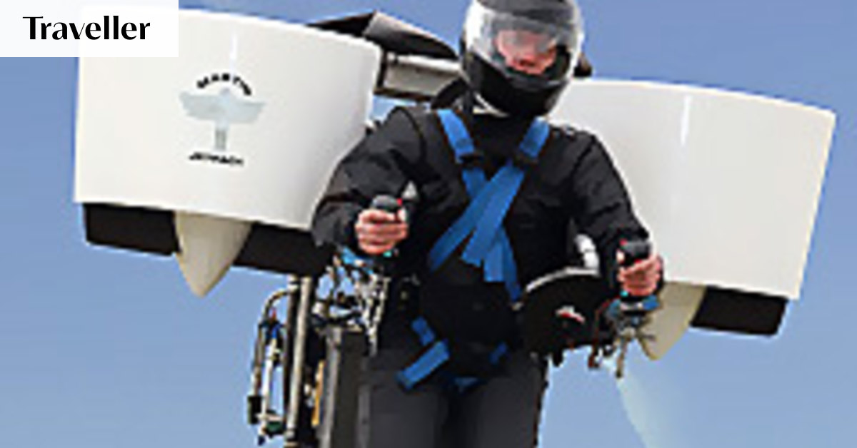 Forget bungy jumping, jetpack flying's the new tourist thrill