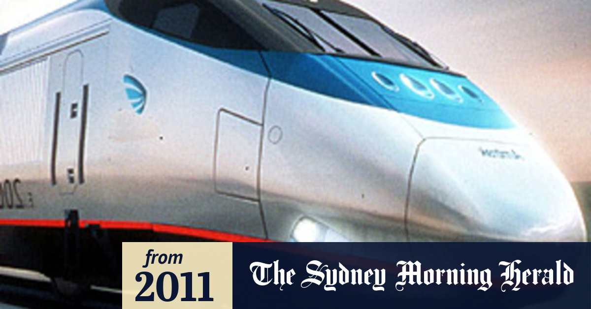 Super-fast rail trip to Sydney for $75?