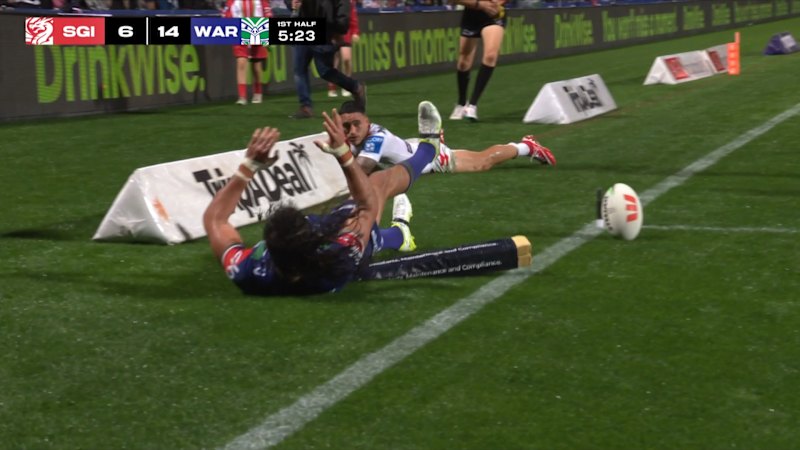 Sliding Dallin Watene-Zelezniak beats weather for try