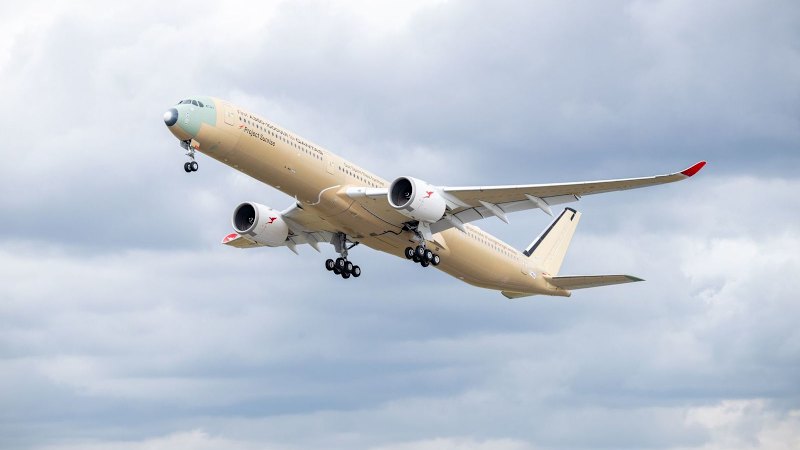 Qantas Project Sunrise Airbus A350-1000ULR completes first test flight