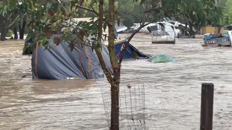 Wye River and other Surf Coast rivers flood