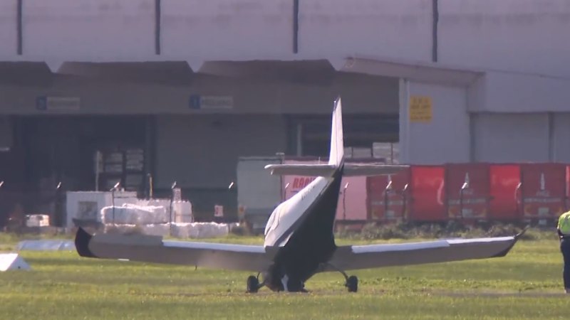 Teenage pilot survives light plane crash