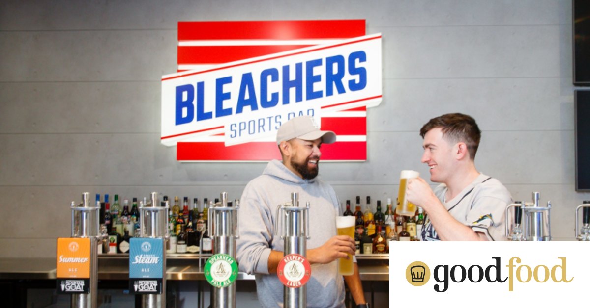 Just open: Bleachers Sports Bar in Canberra's Melbourne Building