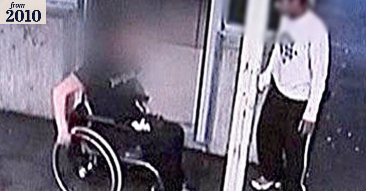 CCTV of Wheelchair attack released