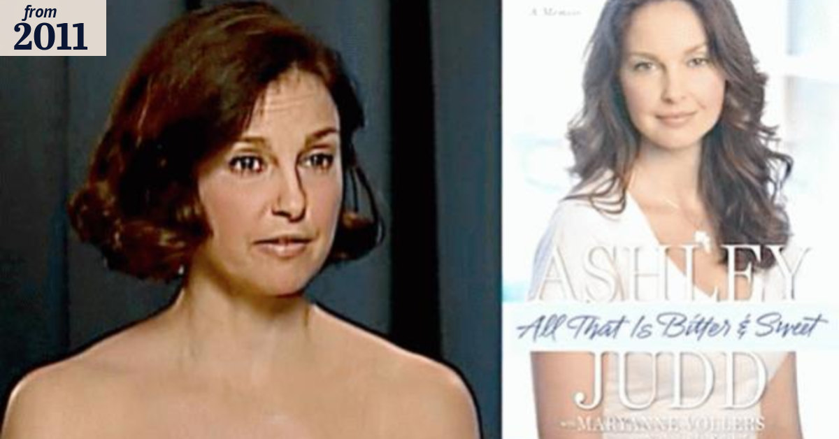 Judd talks about her new book