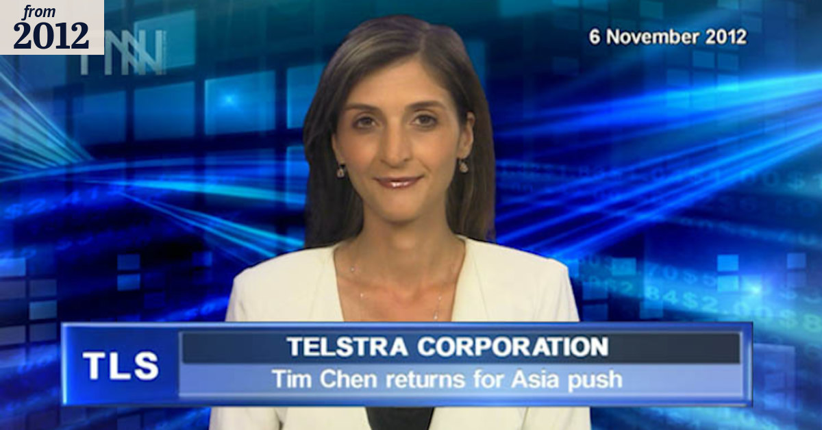 Tim Chen returns to Telstra for Asia push