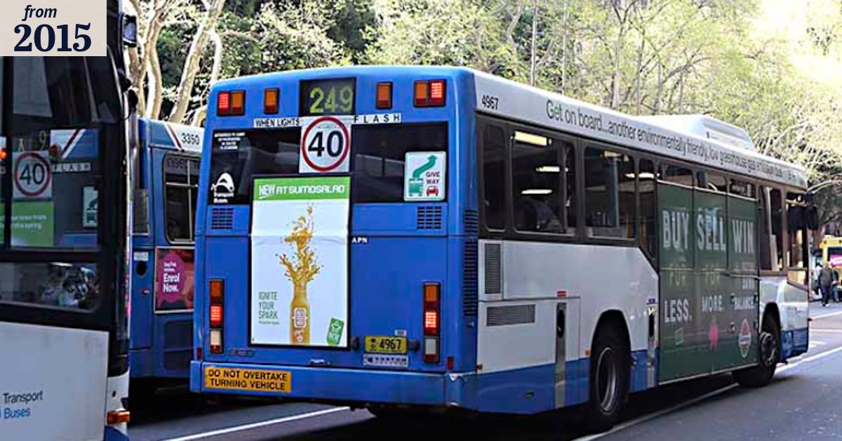 Mixed feelings about Sydney bus changes