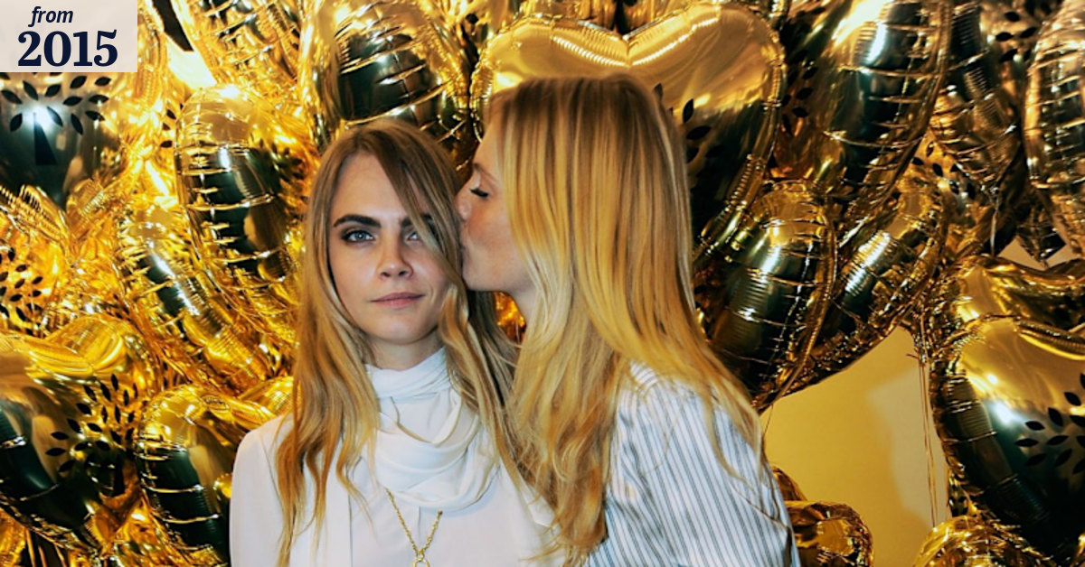 Model sisters Poppy and Cara Delevingne, Immy and Suki Waterhouse are ...