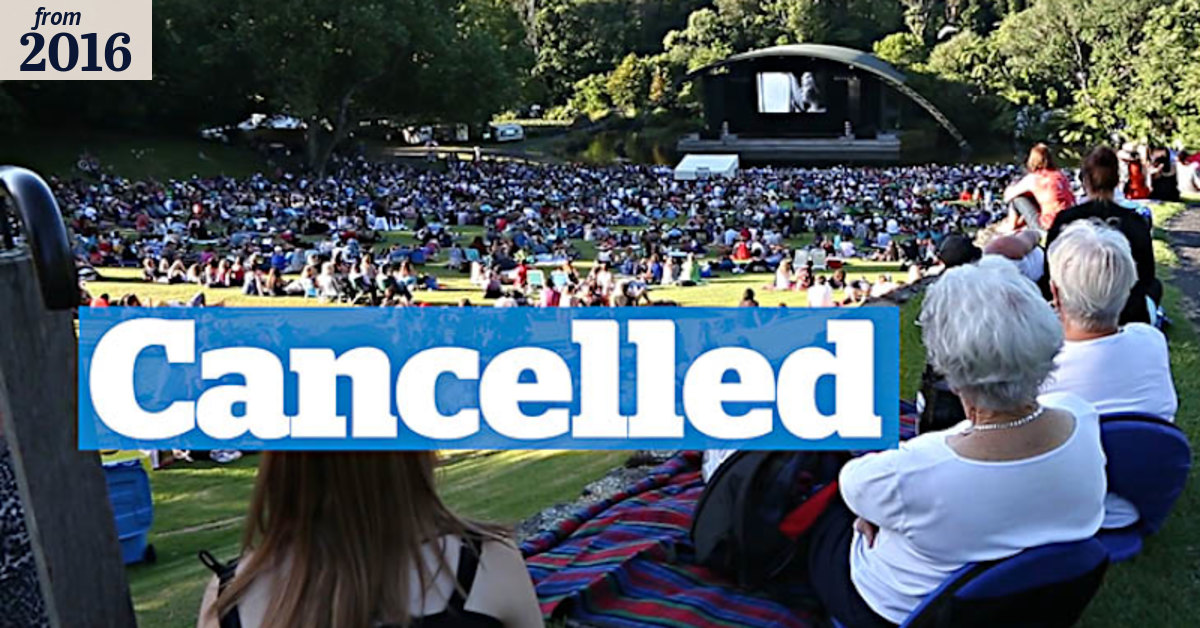 Tropfest New Zealand cancelled