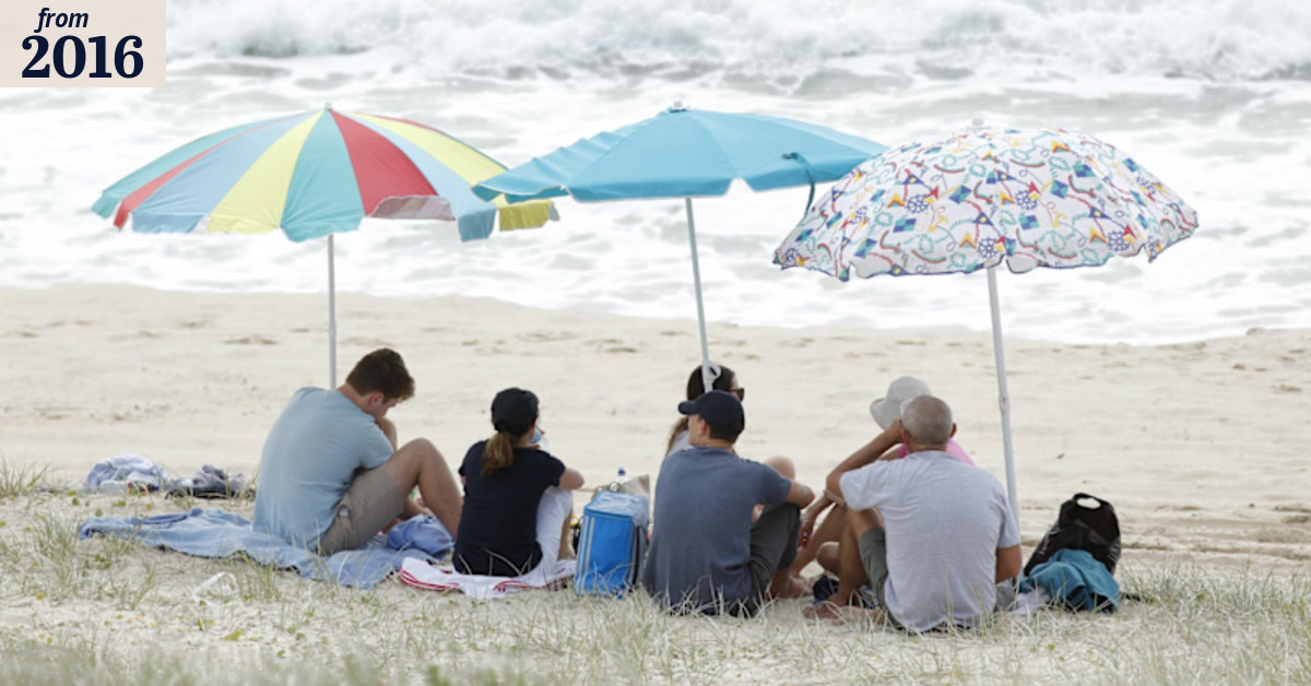 Lifeguard's 'incredible' rescue at Hawks Nest, one swimmer still missing