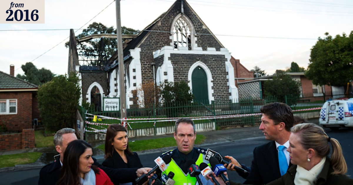 Geelong's Muslims get prayer space after fire guts mosque