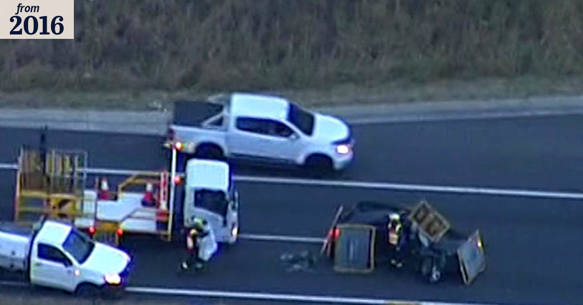 Fatal crash on Sydney's M7