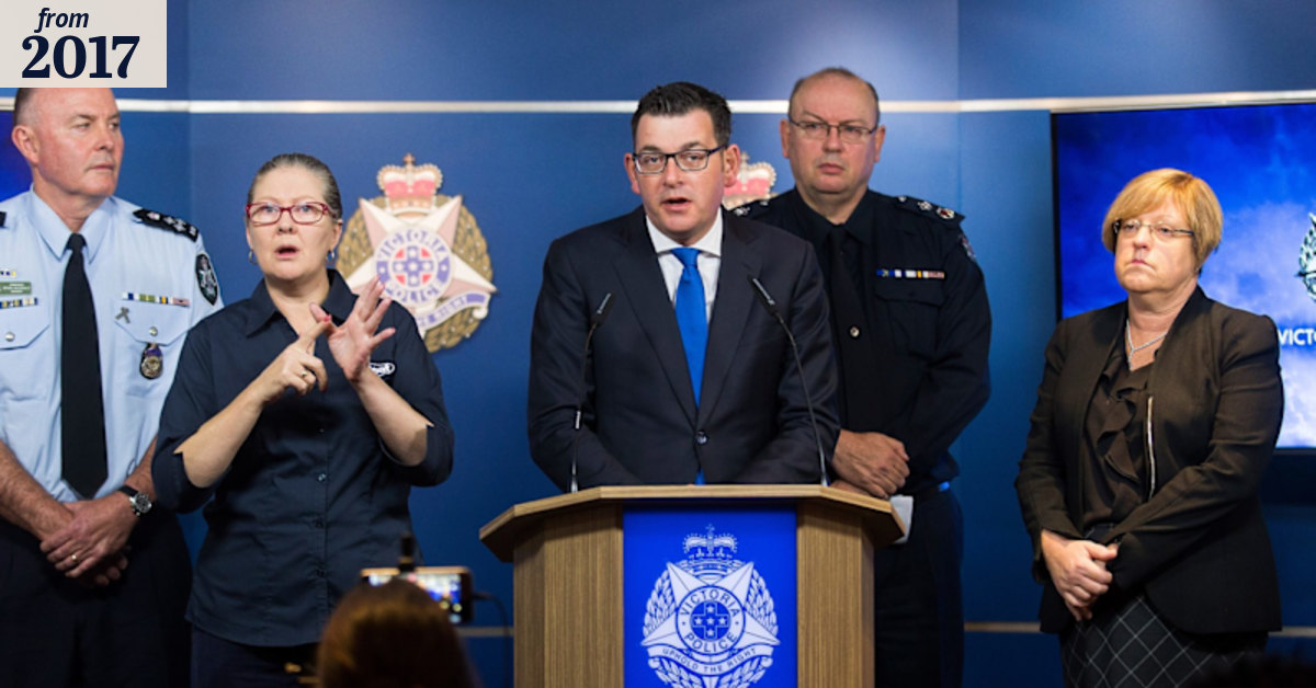 Melbourne terror attack: Premier Daniel Andrews under fire over ...