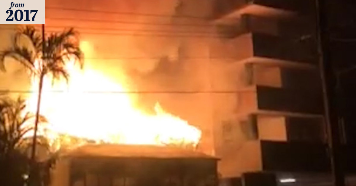Woolloongabba home destroyed by fire