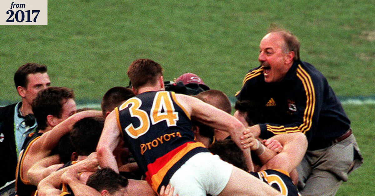 Malcolm Blight, a Legend of Australian football