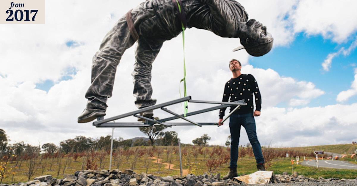 Artist Louis Pratt donates $70,000 sculpture to the National Arboterum ...