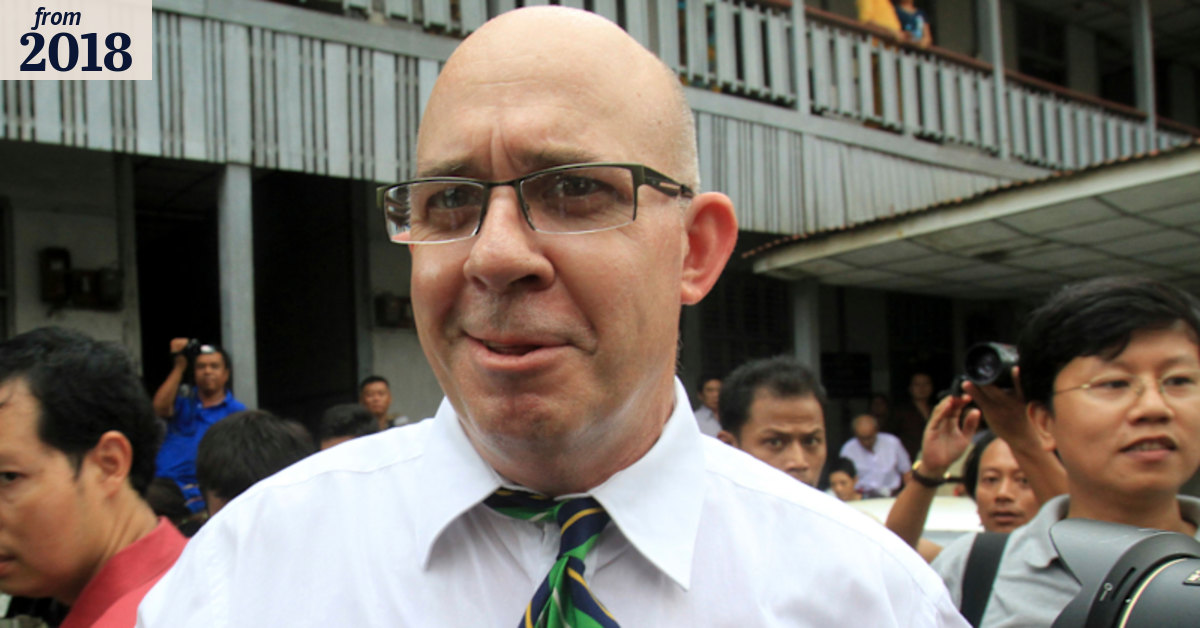 Australian Ross Dunkley held over drugs in Myanmar