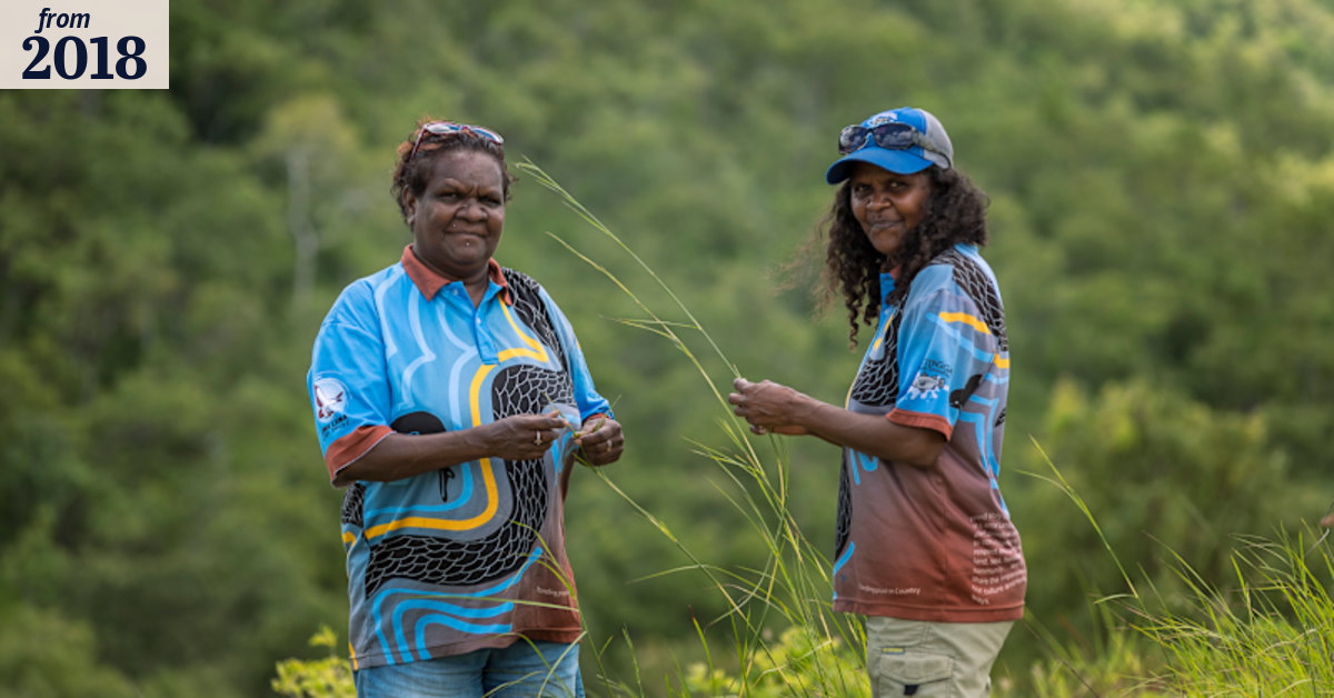 Indigenous rangers: good for culture, conservation and wellbeing