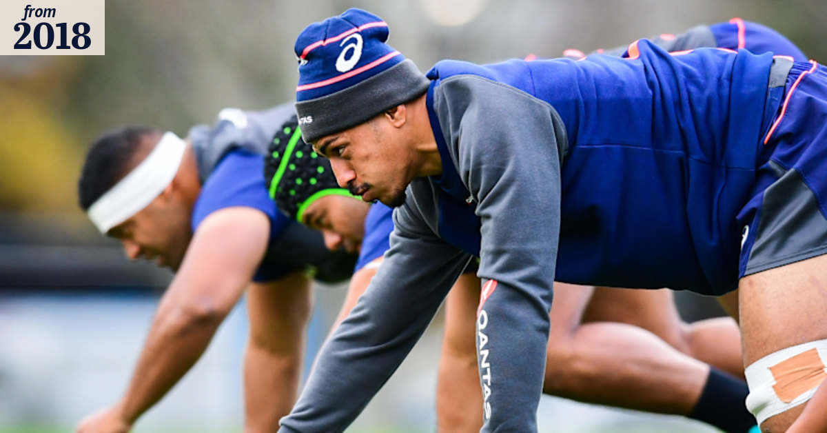 Victorian rugby star Pete Samu never saw Wallabies coming