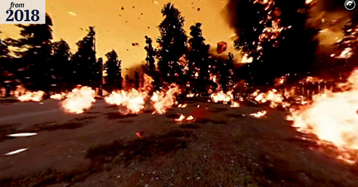 Virtual reality to help disaster planning