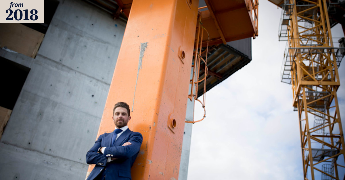 Jonathan Hallinan selling Shadow Play hotel component