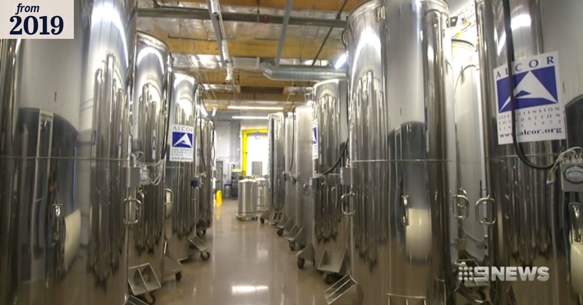 Cryonics lab freezing bodies to one day bring them back to life