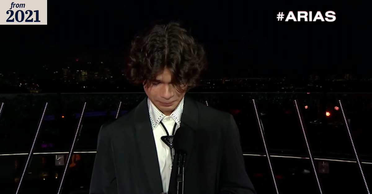 Budjerah gets emotional following Breakthrough Artist win