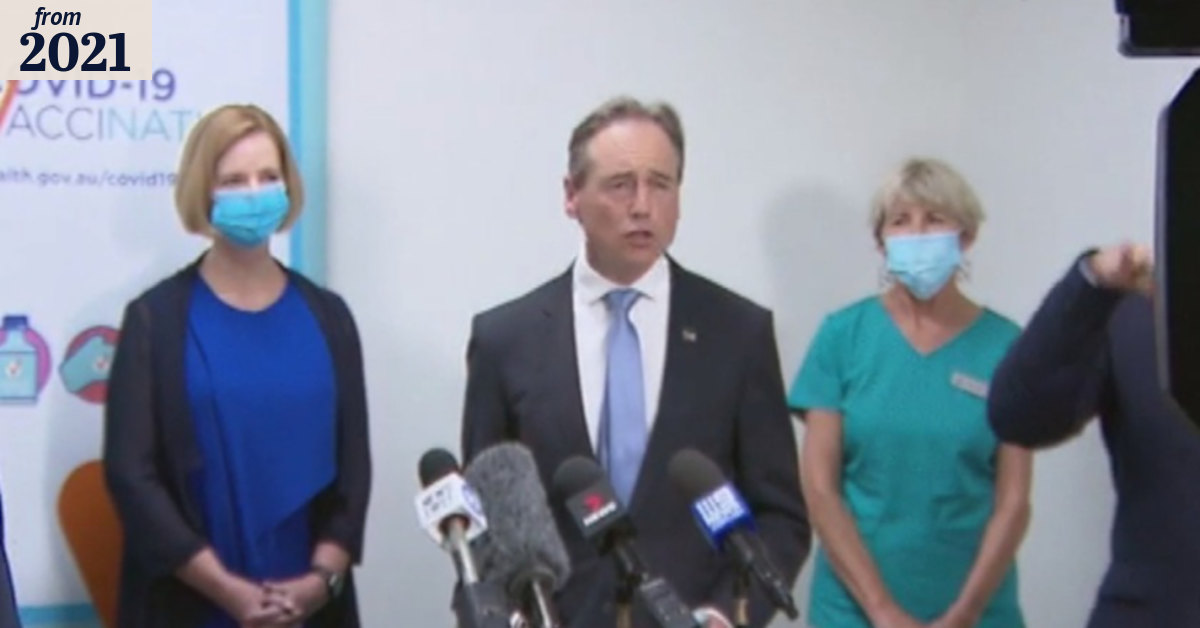 Health Minister Greg Hunt in hospital with 'infection'