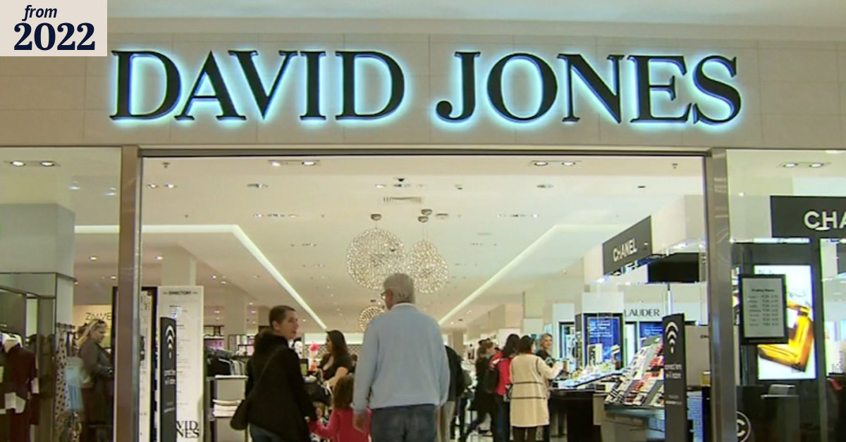 David Jones to be acquired by Australian private equity fund