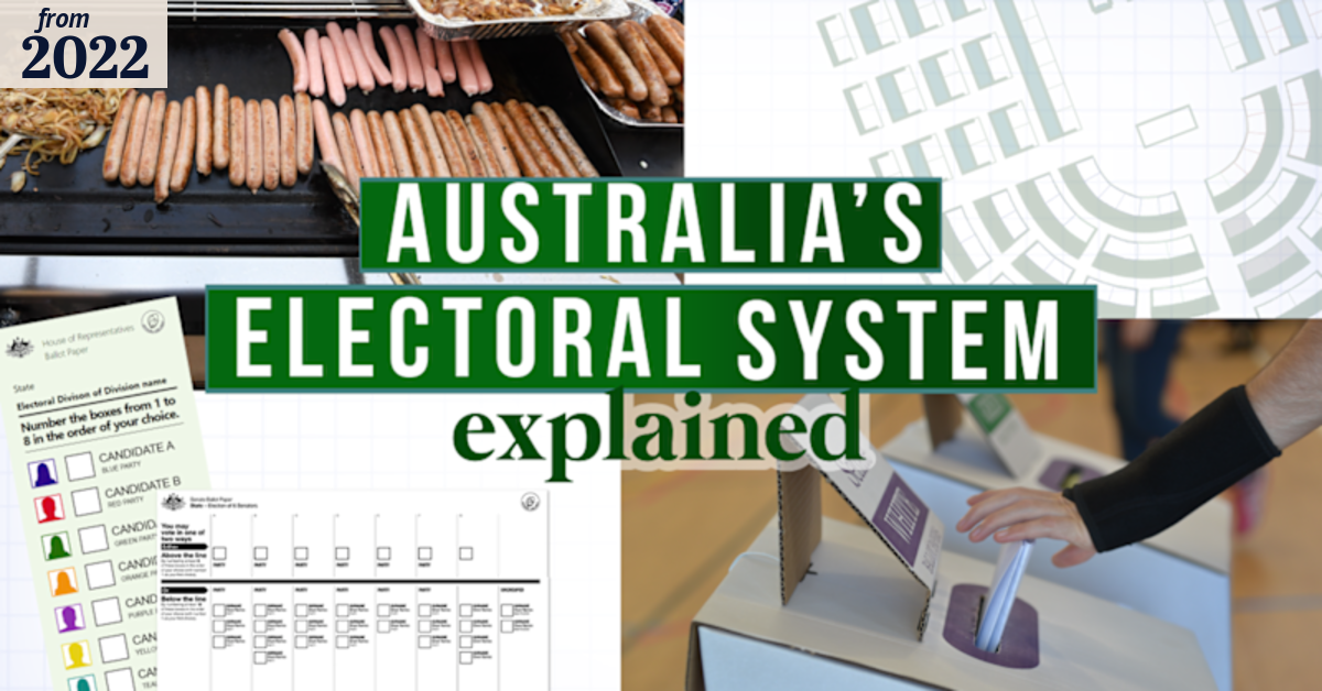 Australia's electoral system explained