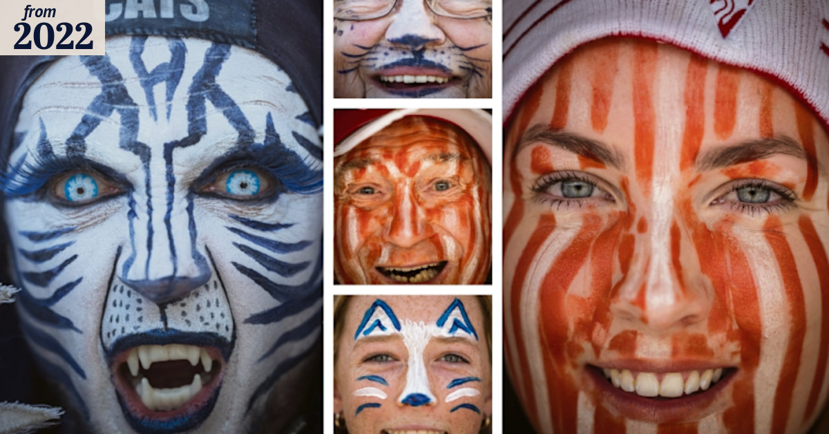 Fans for the 2022 AFL Grand Final match between the Geelong Cats and ...