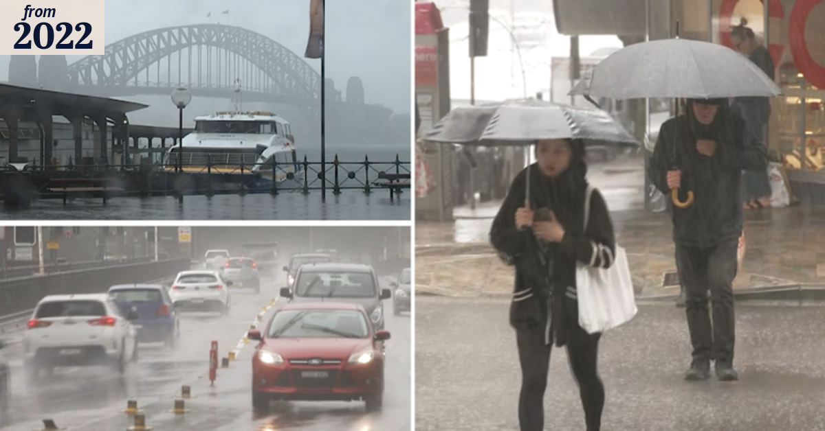 Sydney smashes rainfall record as wet weather continues