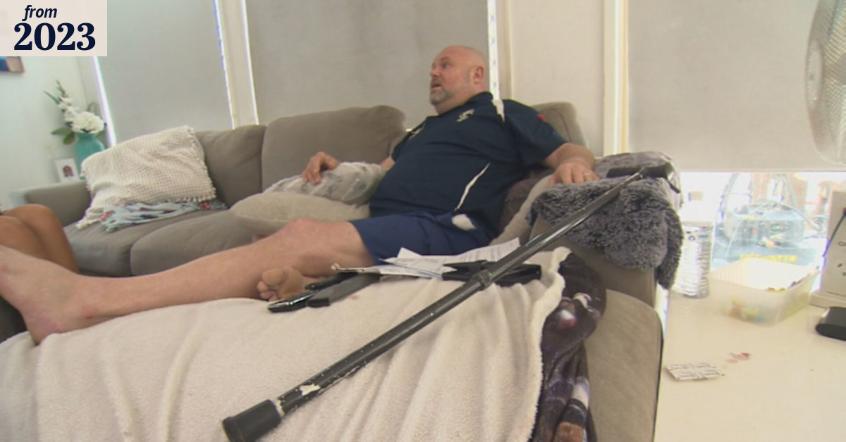 Teens try and mow down Gold Coast dad