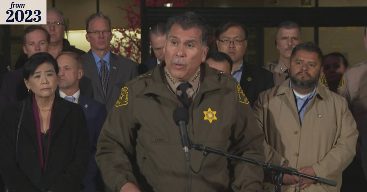 Shooting suspect died of self-inflicted gunshot wound, LA sheriff says