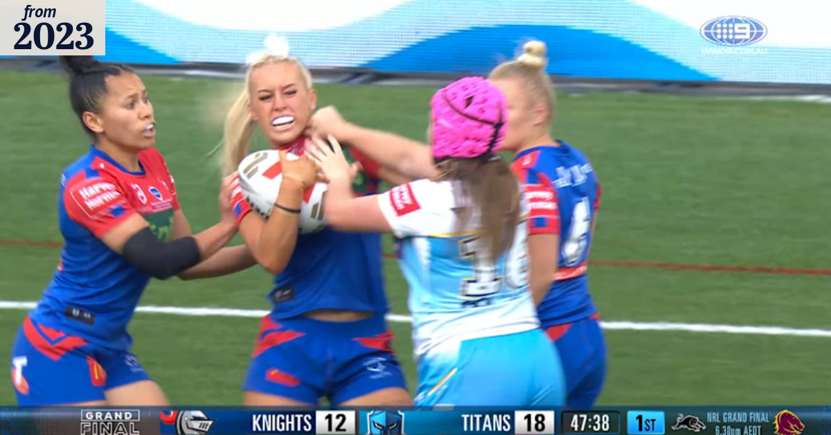 2023 NRLW Grand Final Highlights: Knights v Titans