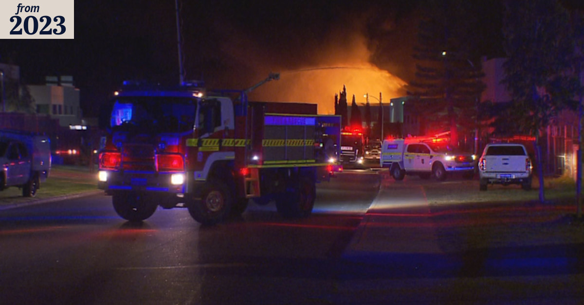 Huge explosion rocks chemical warehouse in Perth's south