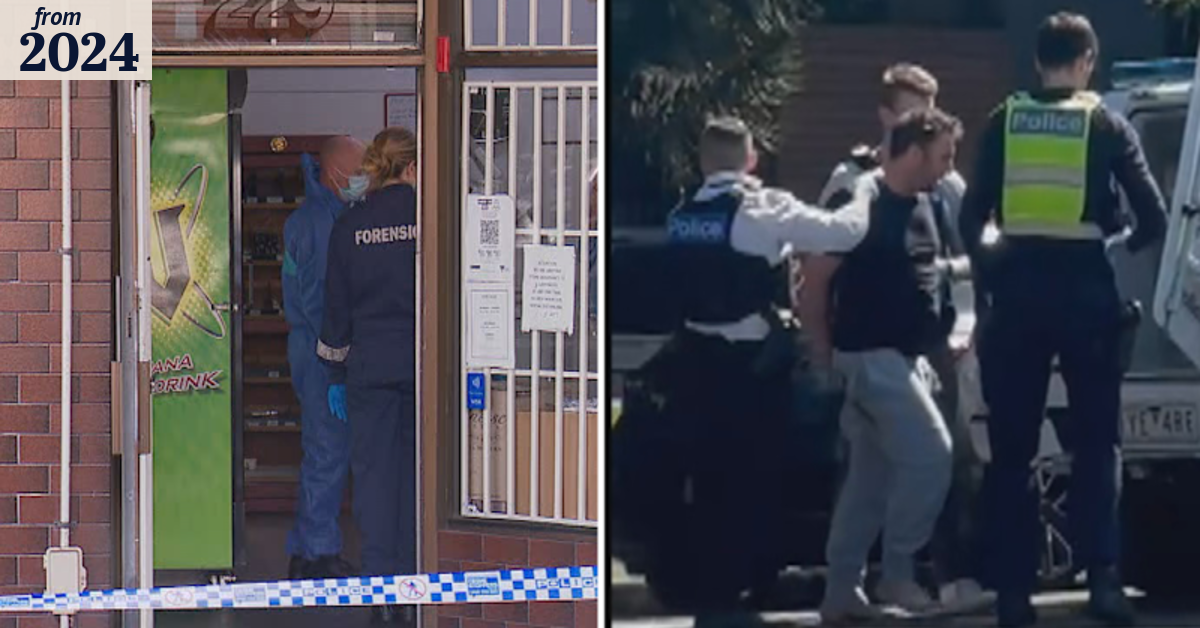 Man arrested after worker stabbed with kitchen knife at Melbourne store