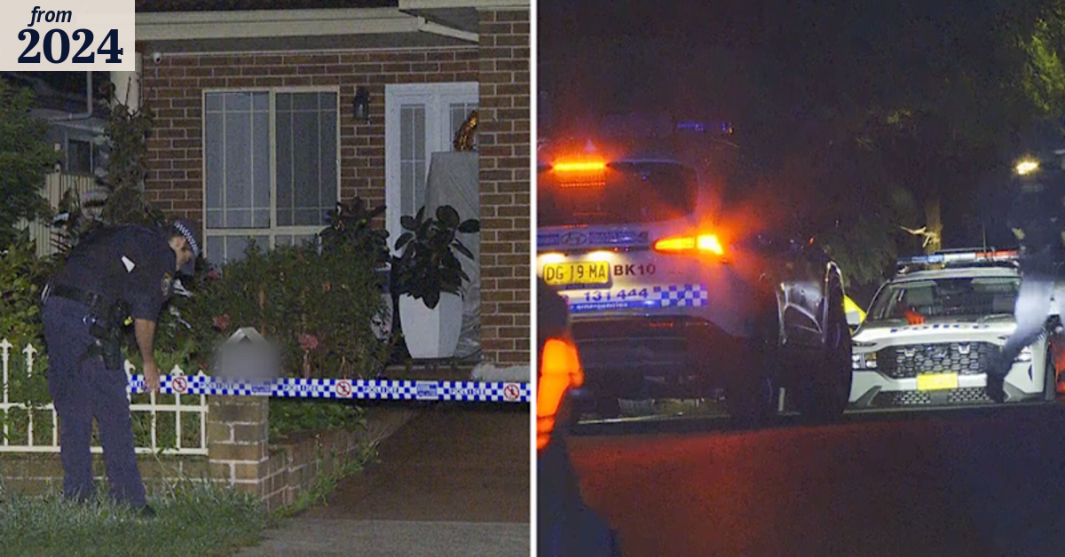 Crime scene set up after explosion of clandestine lab at Chester Hill
