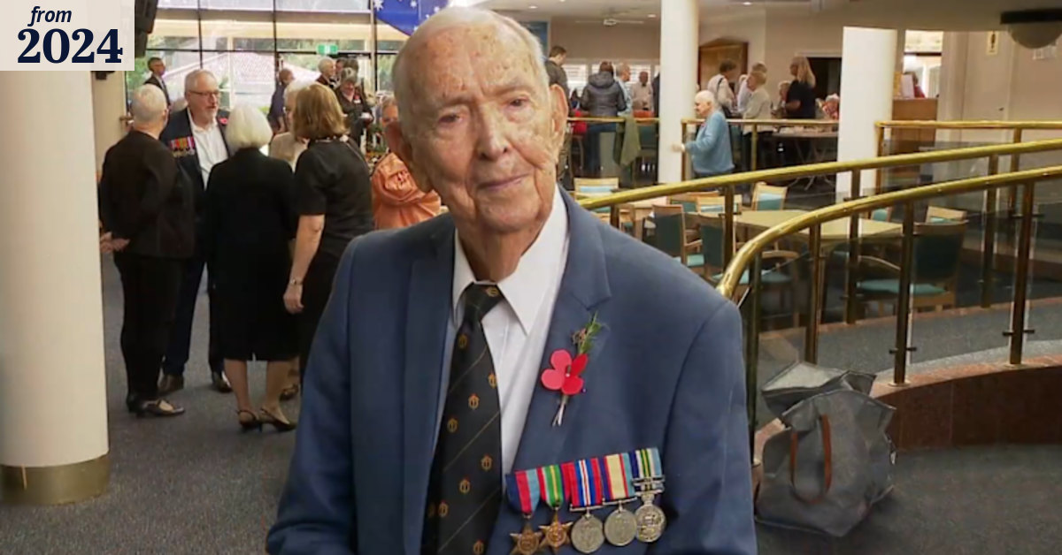 Digger Eric Flood still serving community at 98