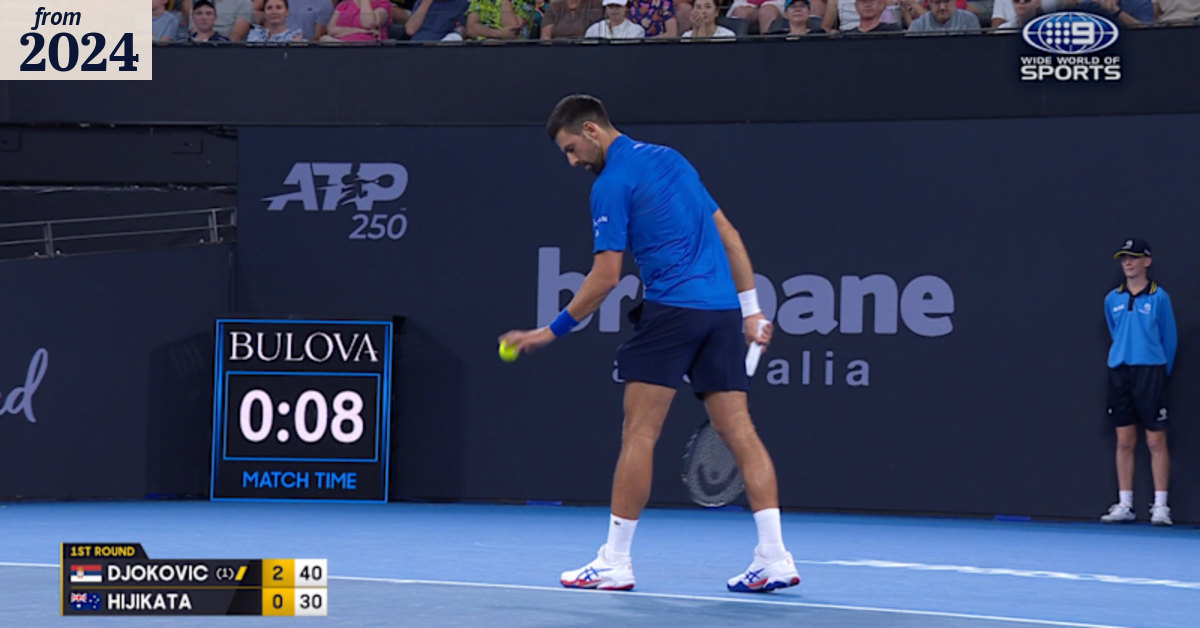 Brisbane International Highlights: Novak Djokovic v Rinky Hijikata