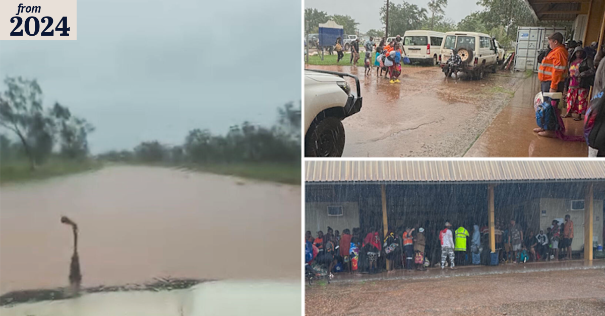 Tropical Cyclone Megan makes landfall in the Northern Territory