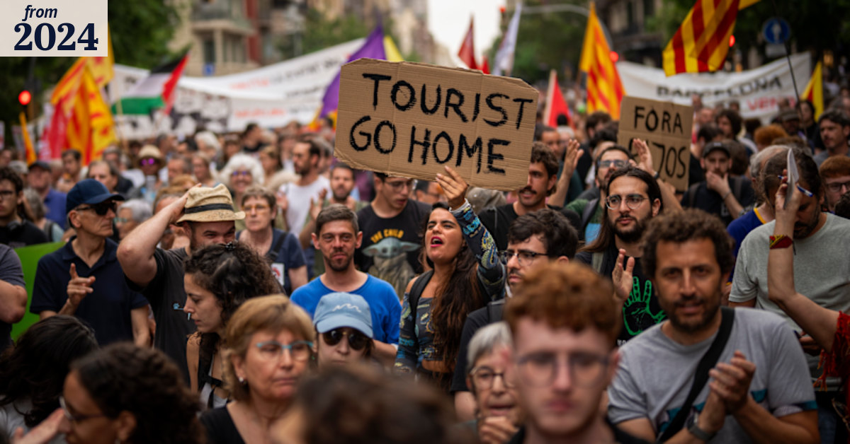 Overtourism: Traffic jams in paradise a feature of post-COVID travel